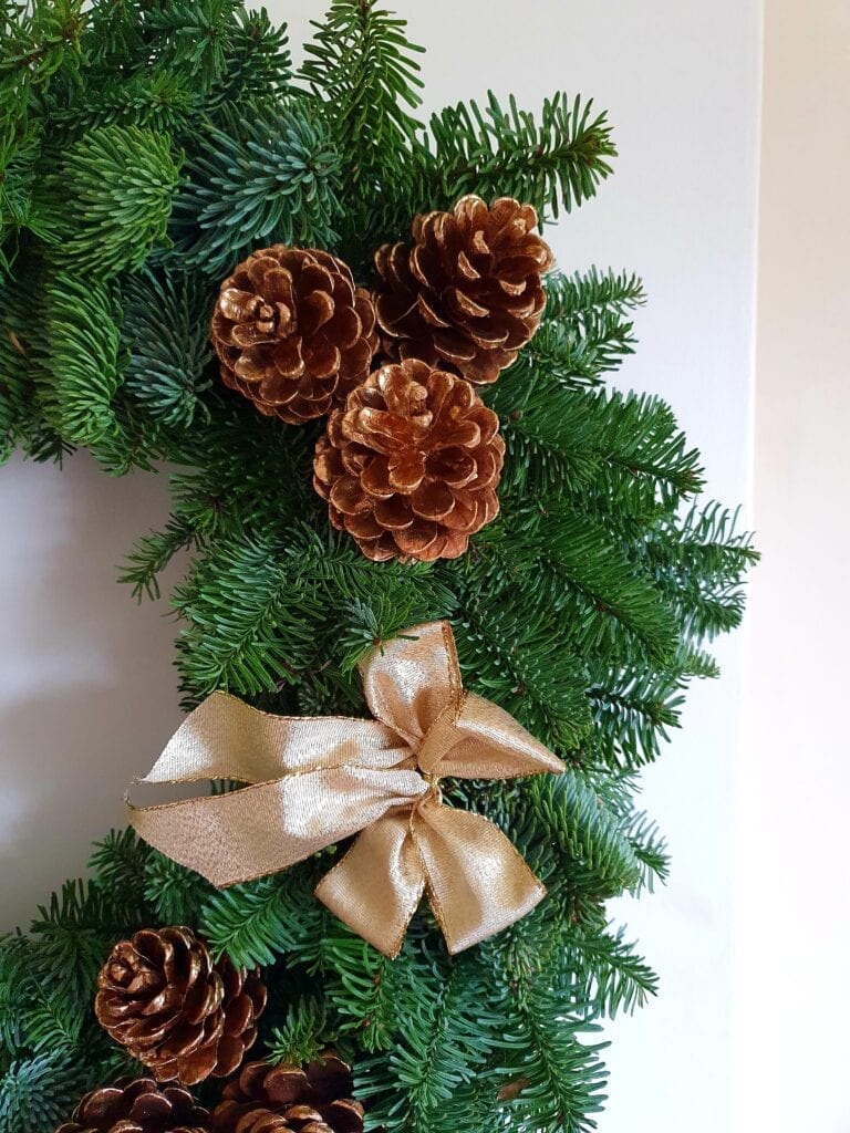 Emperor Christmas Wreaths, Fresh Crafted Decorated Xmas Wreath